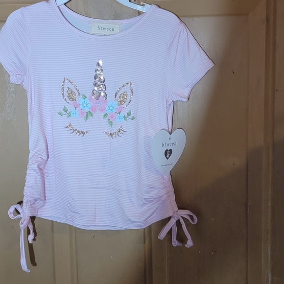 btween | Shirts & Tops | Cute Unicorn Top | Poshmark
